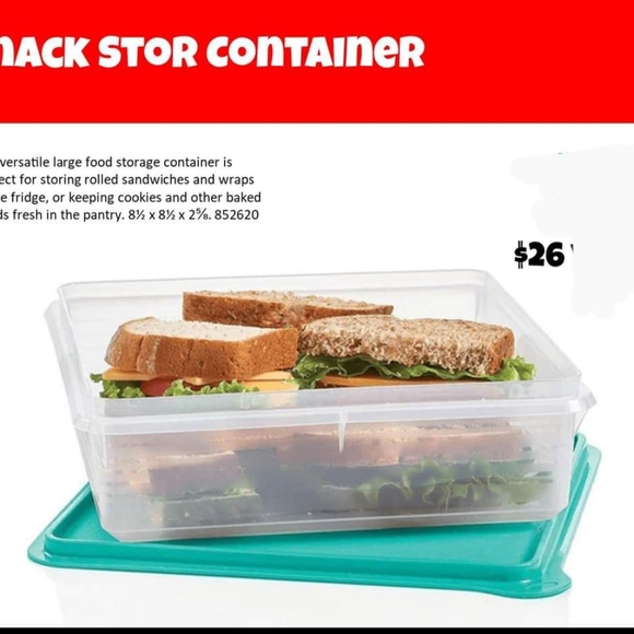 Tupperware | Kitchen | Tupperware Snack N Stor | Poshmark